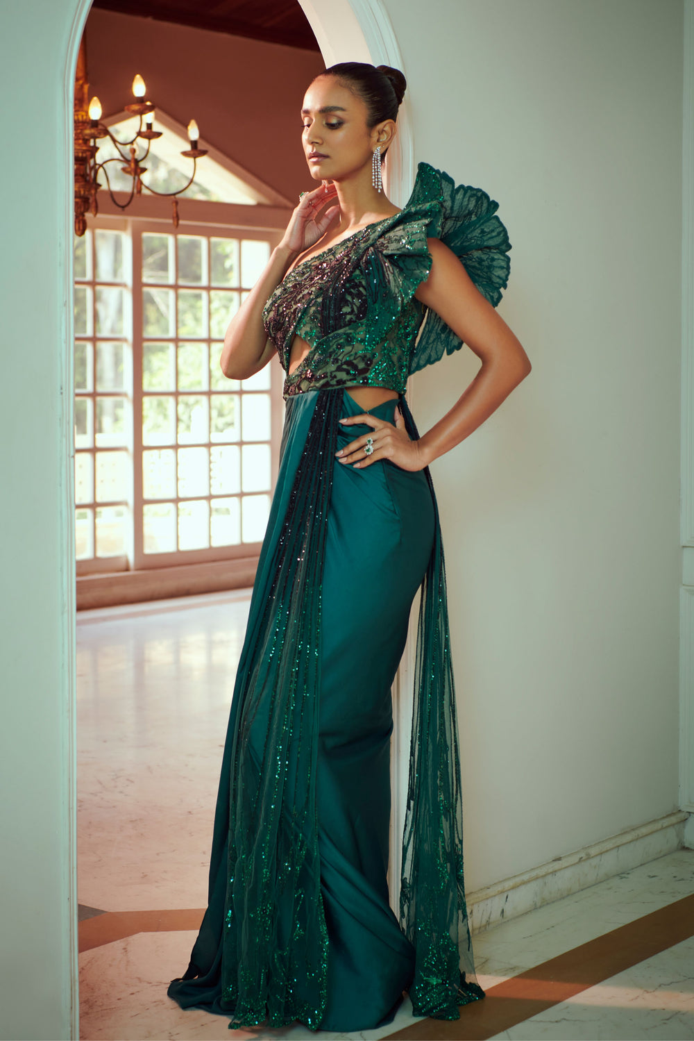 Glazed Wings Saree - adaaraofficial